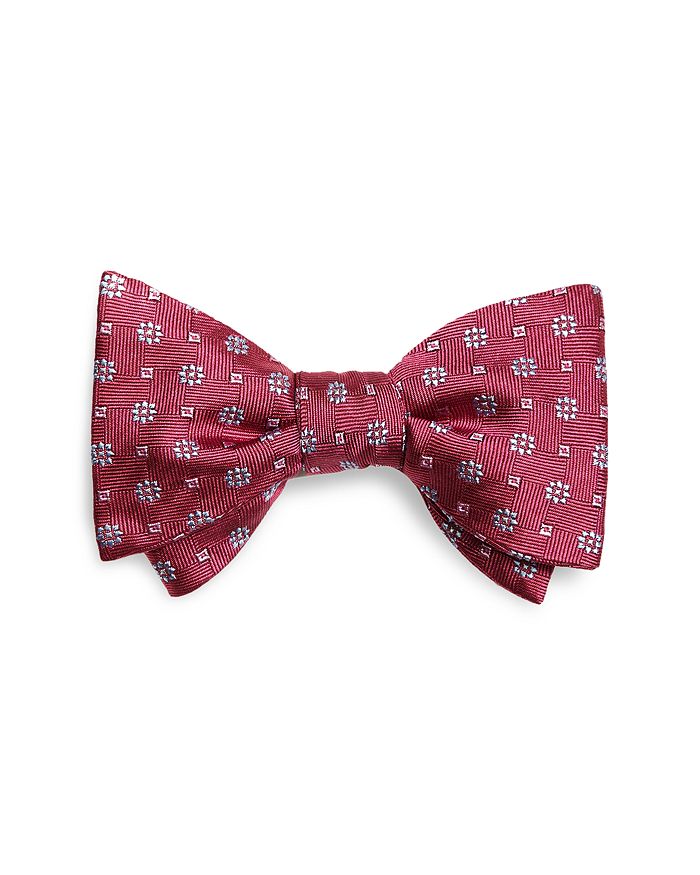 Brooks Brothers Flower Grid Bow Tie | Bloomingdale's