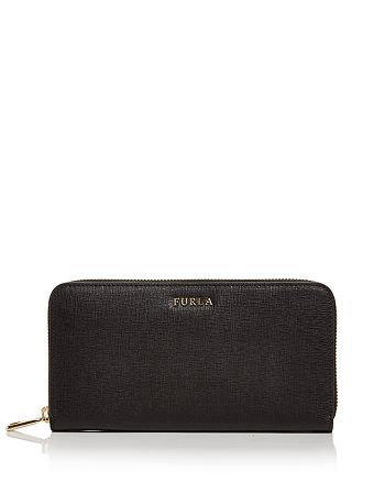 Furla Babylon Zip Around Extra Large Leather Wallet | Bloomingdale's