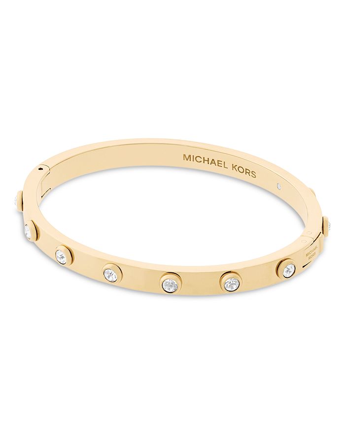 Michael Kors Stone Hinge Bangle | Bloomingdale's
