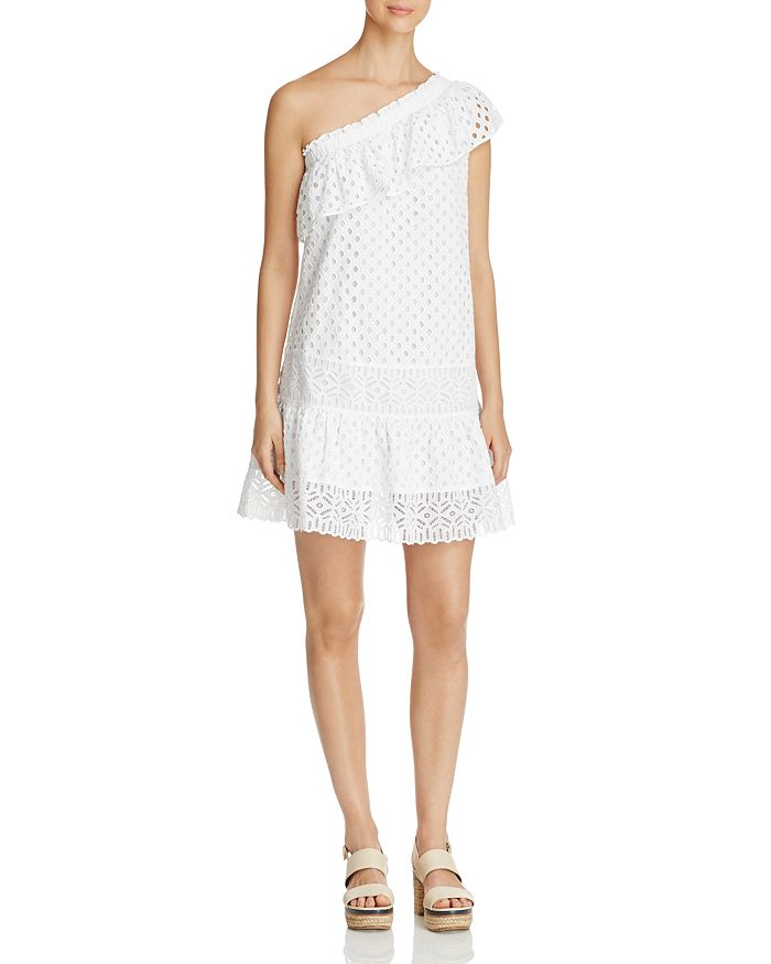 Tory Burch Zoe One Shoulder Dress | Bloomingdale's