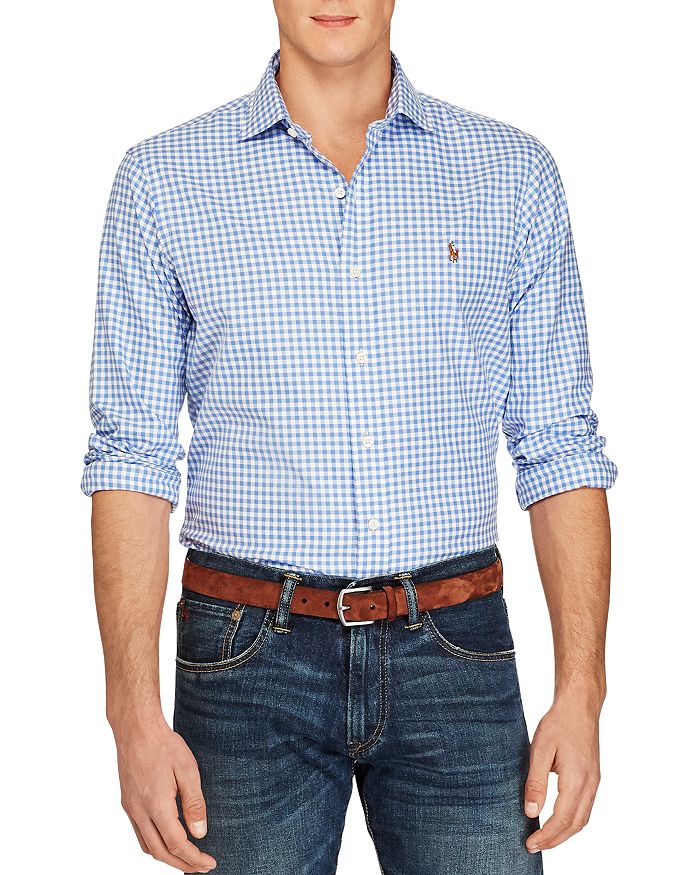 Polo Ralph Lauren Gingham Oxford Estate Classic Fit Button-Down Shirt ...