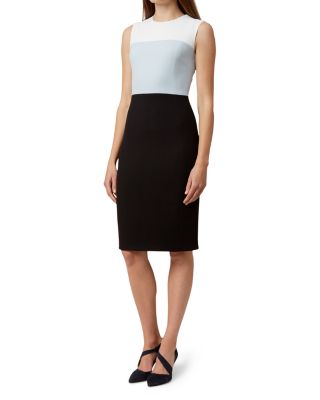 HOBBS LONDON Maya Color Block Sheath Dress | Bloomingdale's