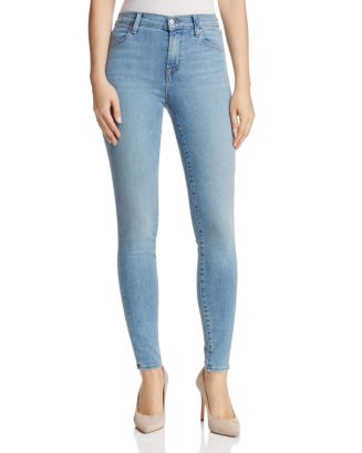 J Brand Maria High Rise Skinny Jeans in Everlasting | Bloomingdale's