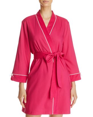 kate spade new york Play Hooky Short Robe | Bloomingdale's
