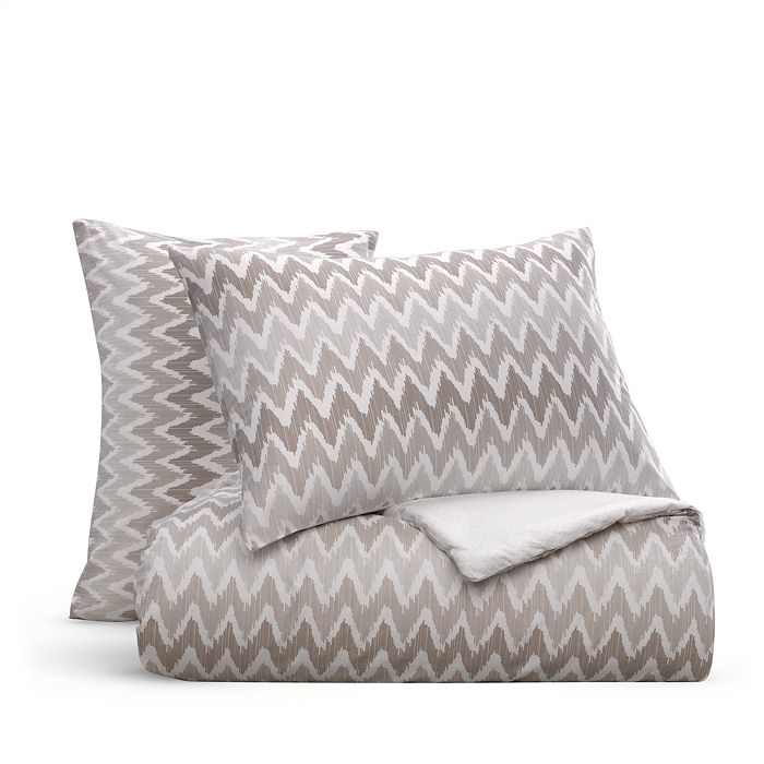 Bloomingdale's Essentials Chevron Comforter Set, Queen - 100% Exclusive ...