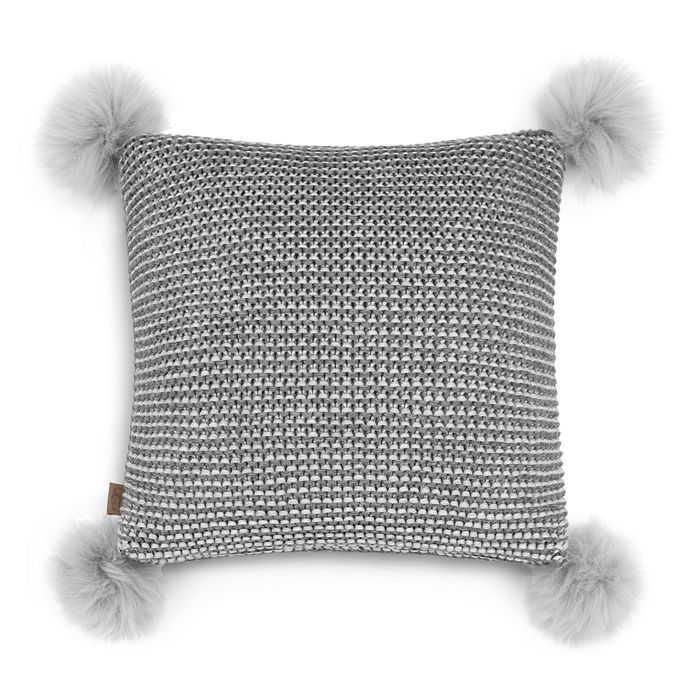 UGG® Snow Creek Two Tone Decorative Pillow, 20" x 20" | Bloomingdale's