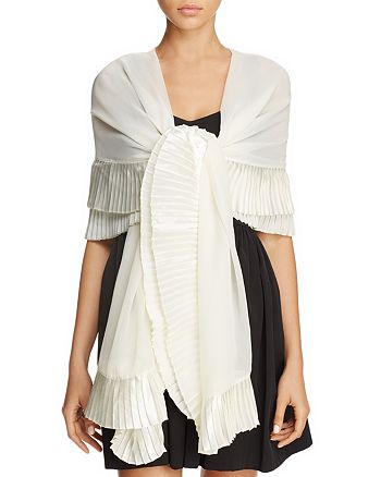 Echo Accordian Pleat Wrap | Bloomingdale's