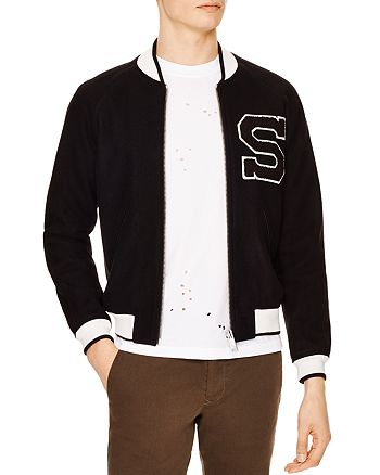 Sandro Varsity Jacket | Bloomingdale's