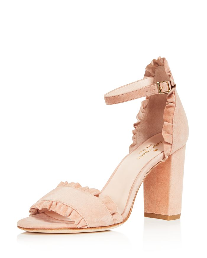 kate spade new york Women's Odele Suede High-Heel Sandals | Bloomingdale's