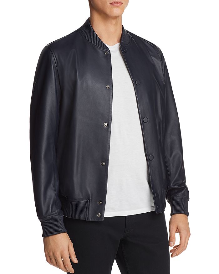 Theory Hubert Varsity Bomber Jacket | Bloomingdale's
