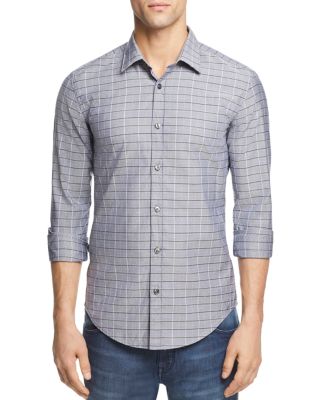 BOSS Hugo Boss BOSS Ronni Dobby Check Button-Down Shirt | Bloomingdale's