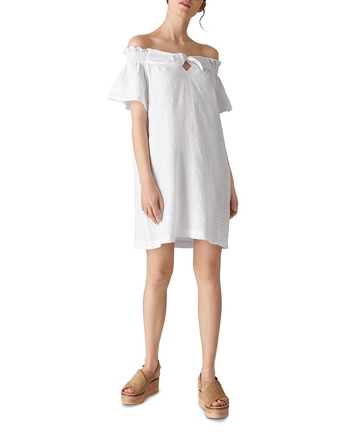 Whistles Off-the-Shoulder Shift Dress | Bloomingdale's