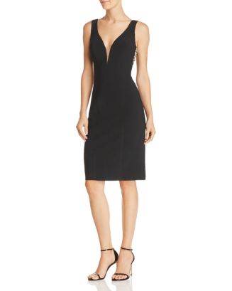Avery G Embellished Illusion Dress | Bloomingdale's