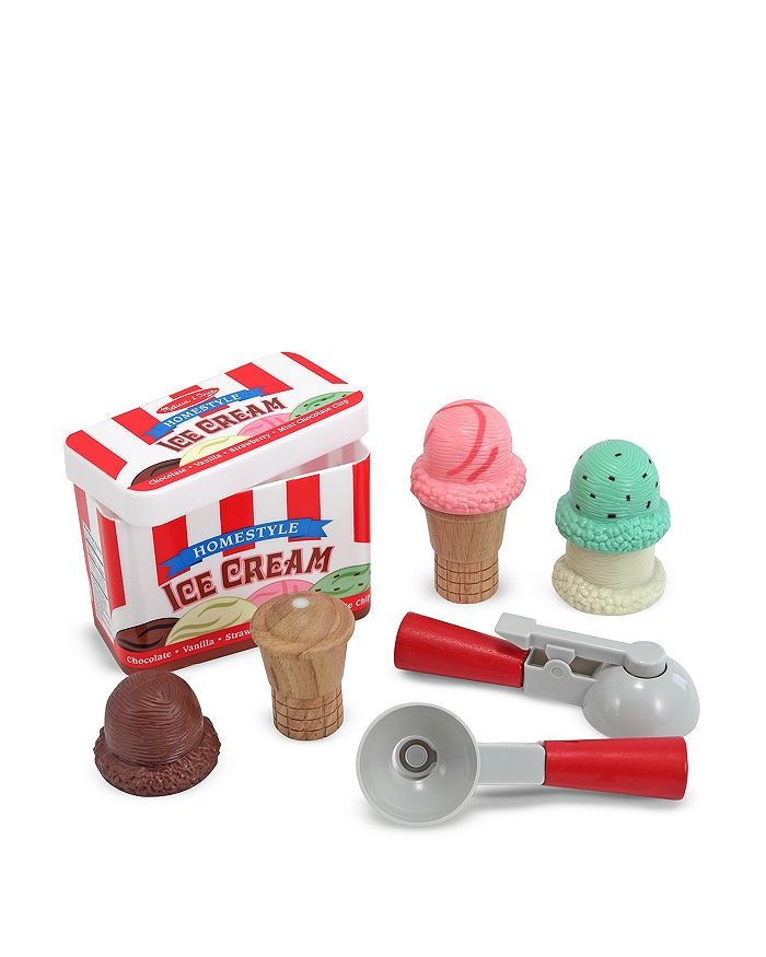 Melissa & Doug Scoop & Stack Ice Cream Cone Play Set - Ages 3 ...