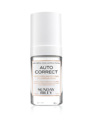 SUNDAY RILEY Auto Correct Brightening & Depuffing Eye Contour Cream ...