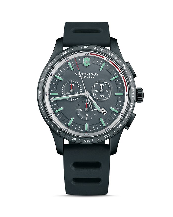 Victorinox Swiss Army Alliance Sport Black Chronograph, 44mm ...