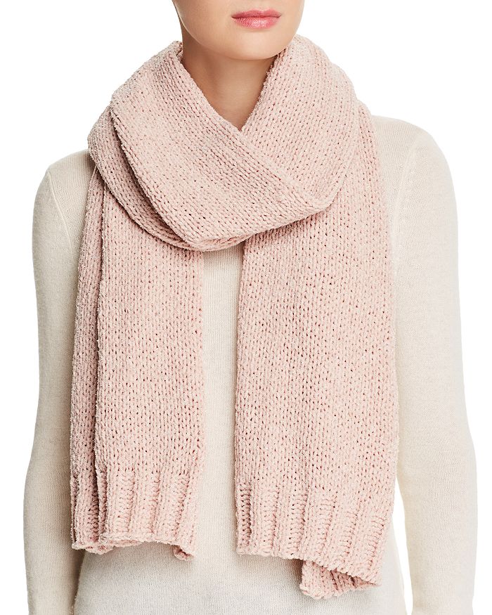 Echo Metallic Chenille Muffler Scarf | Bloomingdale's