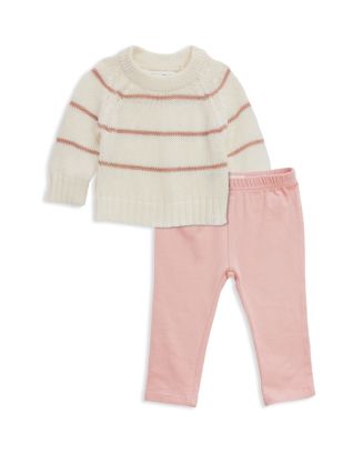 Sovereign Code Girls' Striped Knit Sweater & Leggings Set - Baby ...