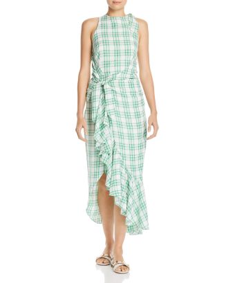 Paper London Montego Plaid Dress | Bloomingdale's
