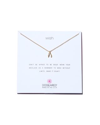 Dogeared Wish Necklace, 16" | Bloomingdale's