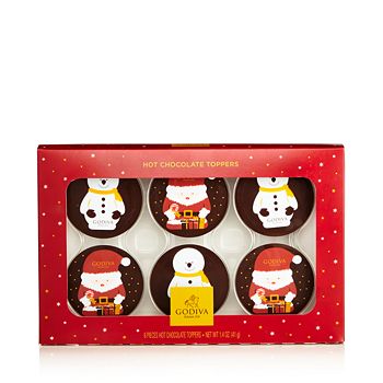 Godiva® Hot Chocolate Toppers Box, 6 Pieces | Bloomingdale's