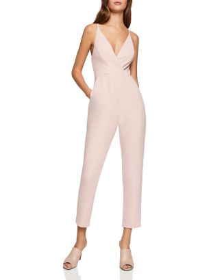 BCBGeneration Strappy Crossover Jumpsuit | Bloomingdale's
