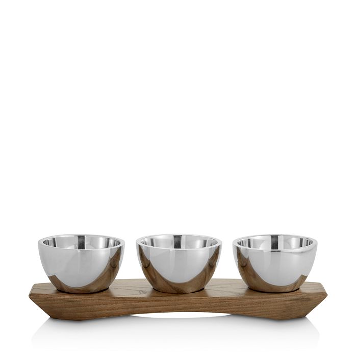 Nambé Cabo Triple Condiment Server Set | Bloomingdale's