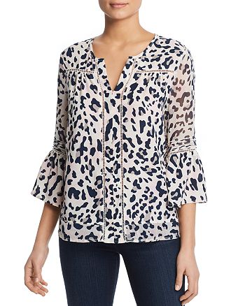 Single Thread Animal Print Blouse | Bloomingdale's