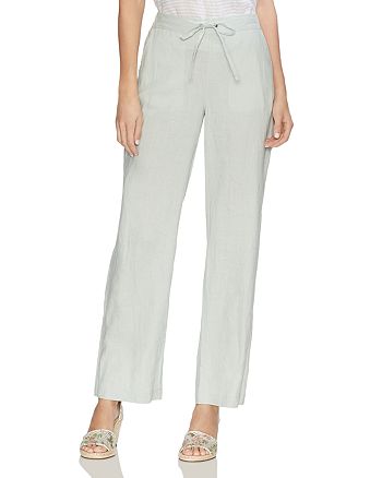 VINCE CAMUTO Wide-Leg Linen Pants | Bloomingdale's