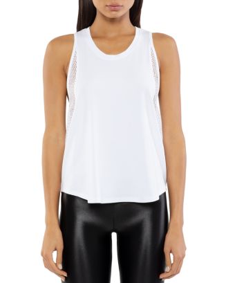 KORAL Adriana Brisa Mesh-Inset Relaxed Tank | Bloomingdale's