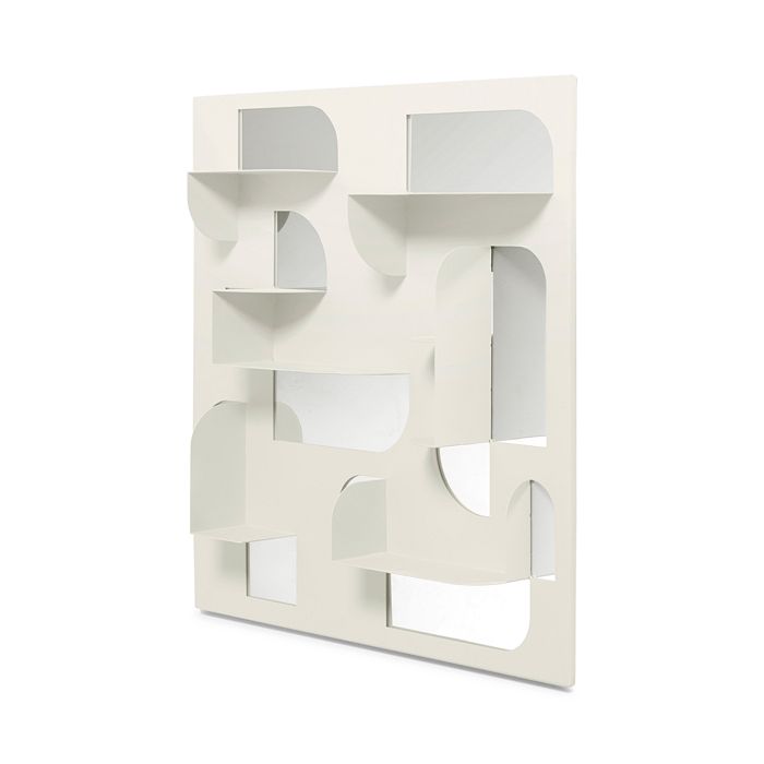 Umbra Bend Mirror & Shelf, 24" x 24" | Bloomingdale's