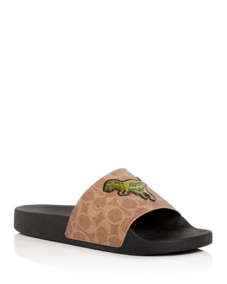 COACH Men's Signature Rexy Slide Sandals | Bloomingdale's