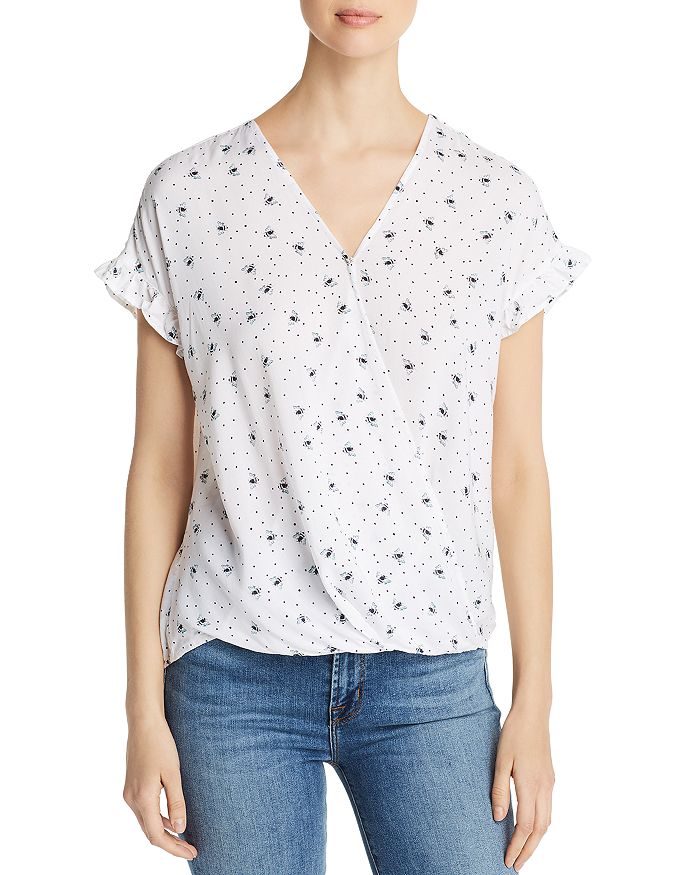 Single Thread Bee-Print Blouse | Bloomingdale's