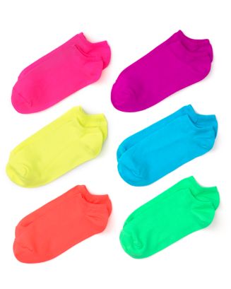 HUE Microfiber Socks, Set of 6 | Bloomingdale's