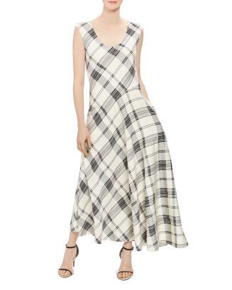 Theory Plaid Tango Dress | Bloomingdale's