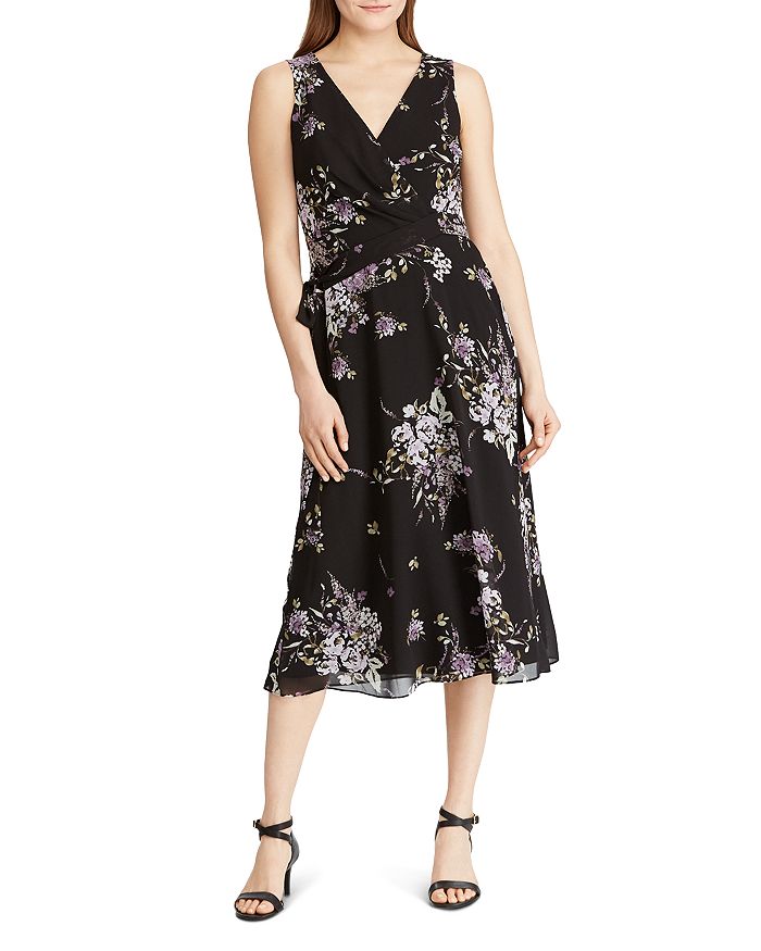 Lauren Ralph Lauren Floral Midi Dress