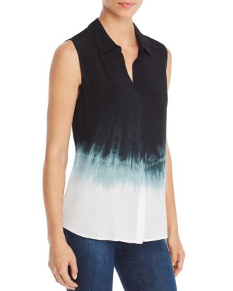 Single Thread Sleeveless Dip-Dyed Top | Bloomingdale's