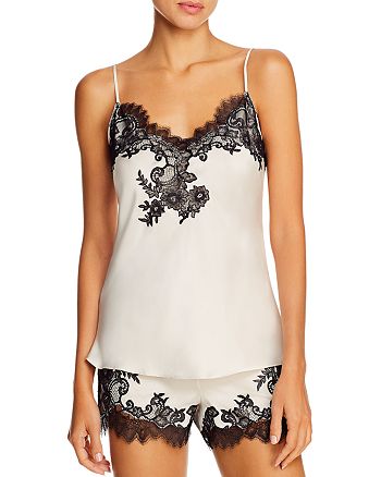 Natori Lace Trim Cami Tap Set | Bloomingdale's