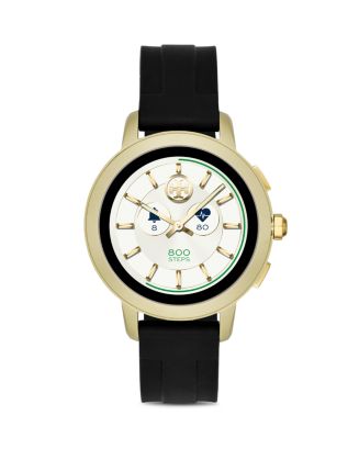 Tory Burch Tory Silicone Strap Touchscreen Smartwatch, 42mm ...