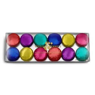 Williams & Bennett 12-Piece Chocolate Drenched Oreos, Jewel Tones ...