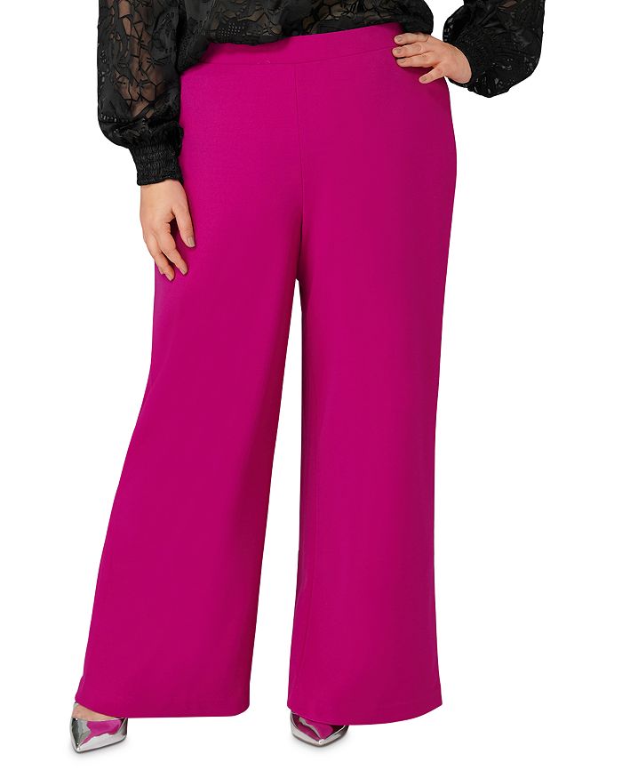 Maree Pour Toi Plus Wide-Leg Pants | Bloomingdale's