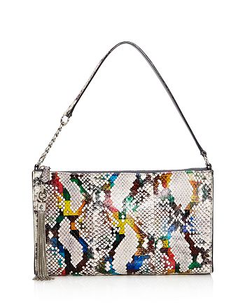 Jimmy Choo Callie Mini Snakeskin Shoulder Bag | Bloomingdale's