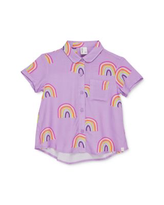 Sovereign Code Girls' Polly Rainbow Print Shirt - Little Kid, Big Kid ...
