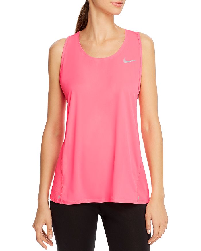 Nike City Sleek Racerback Tank Top | Bloomingdale's