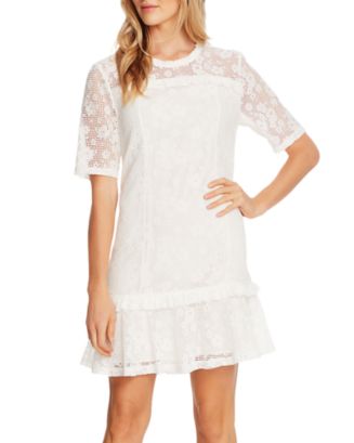 CeCe Floral Lace Mini Dress | Bloomingdale's