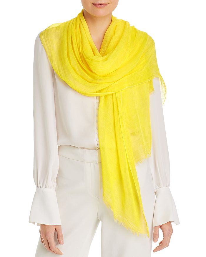 Fraas Frayed-Edge Scarf | Bloomingdale's
