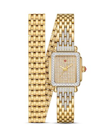MICHELE Deco Madison Mini Watch 23mm | Bloomingdale's