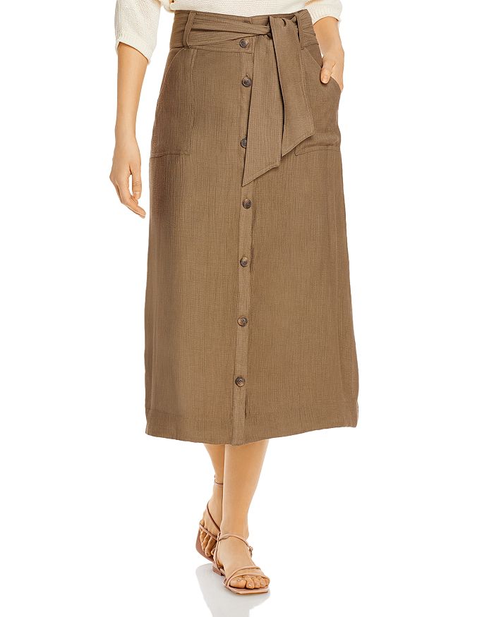 Brochu Walker Carpi Tie-Waist Midi Skirt | Bloomingdale's