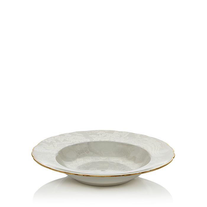 Royal Crown Derby Aves Pearl/Gold Rim Soup Bowl | Bloomingdale's