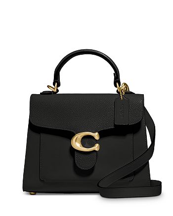 COACH Tabby Mini Mixed Leather Top Handle Bag | Bloomingdale's